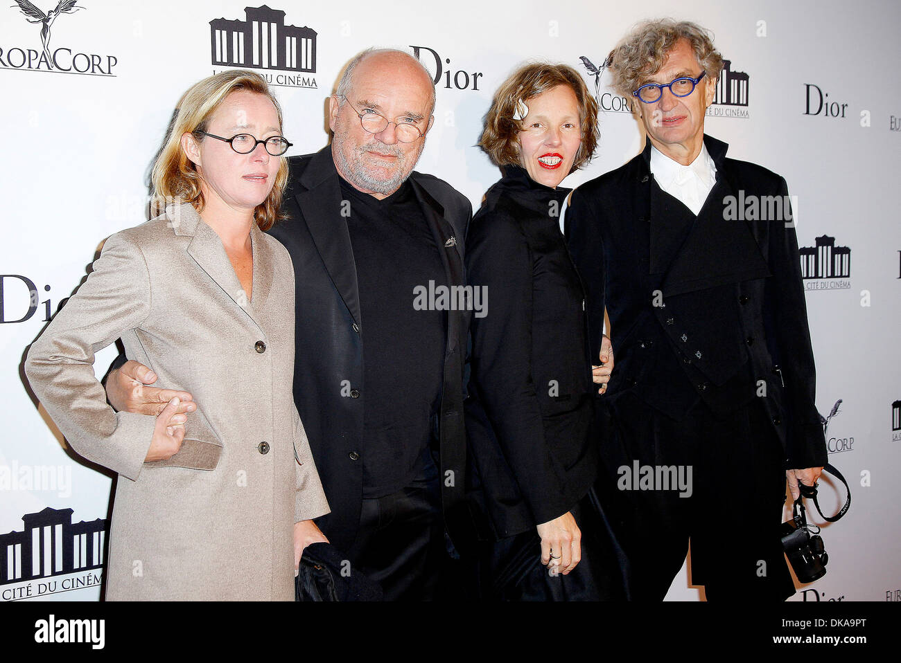 Peter Lindbergh Wim Wenders and Guests La Cite Du Cinema Launch in ...