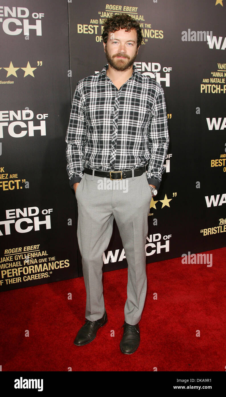 Danny Masterson Los Angeles Premiere of "End Of Watch" held at Regal ...