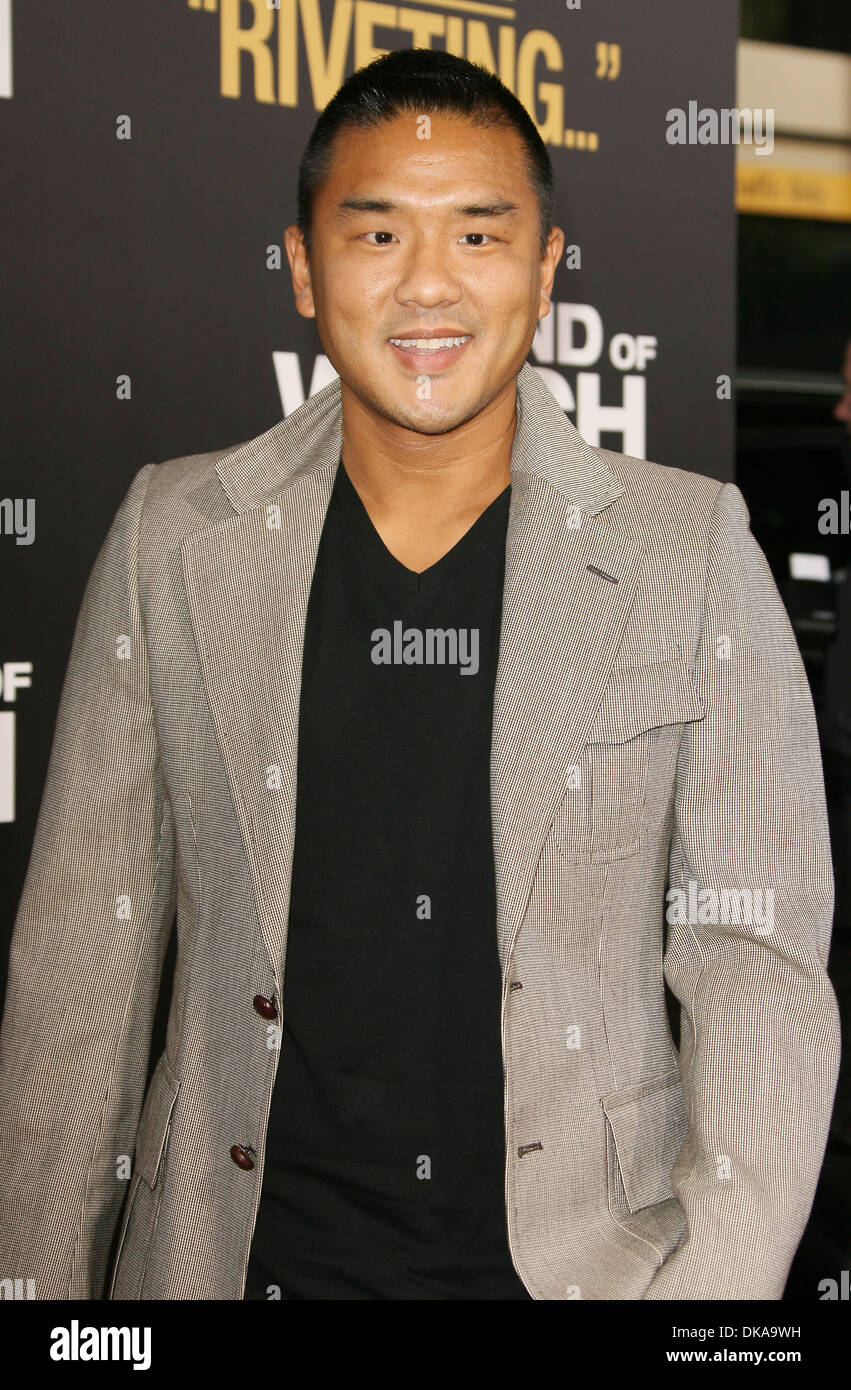 Gene Hong Los Angeles Premiere of "End Of Watch" held at Regal Cinemas ...