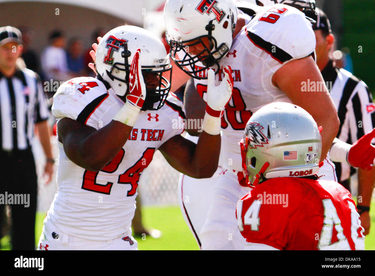Sept. 17, 2011 - Albuquerque, New Mexico, U.S - Texas Tech University ...