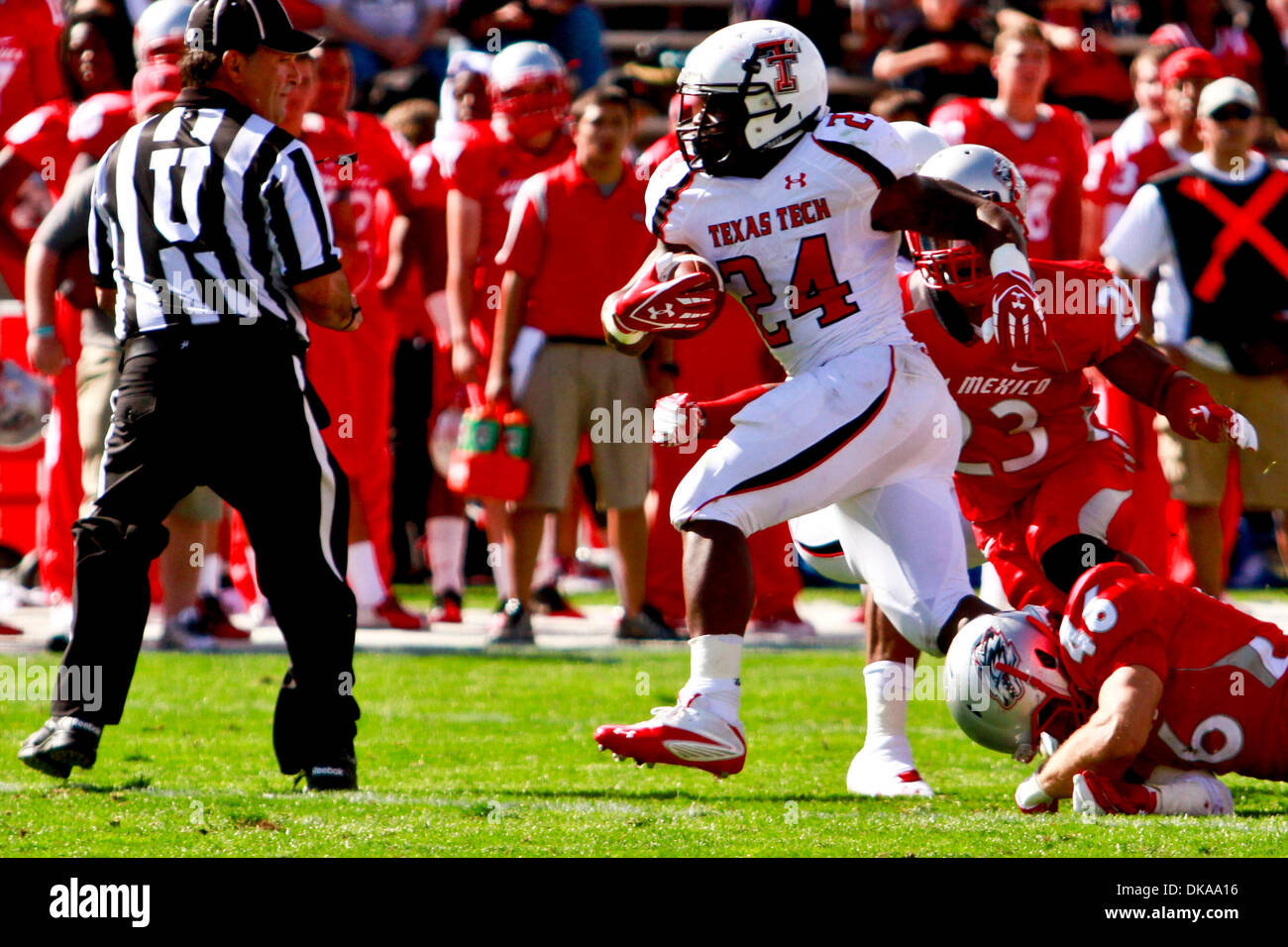 Sept. 17, 2011 - Albuquerque, New Mexico, U.S - Texas Tech University ...