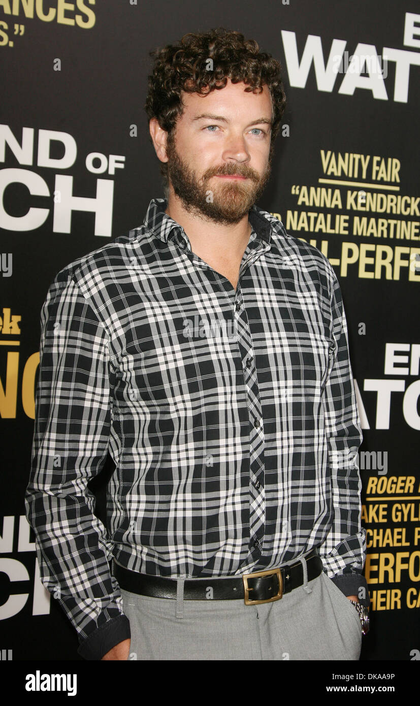 Danny Masterson Los Angeles Premiere of "End Of Watch" held at Regal ...