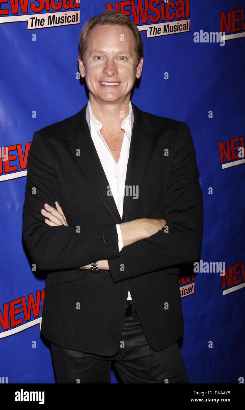 Carson Kressley Perez Hilton's VIP opening night of 'Newsical Musical ...