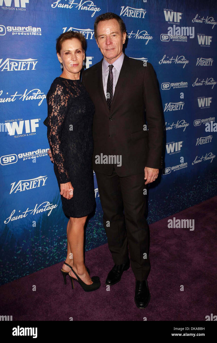 Robin Dearden Bryan Cranston Variety And Women In Film Pre-EMMY Event ...