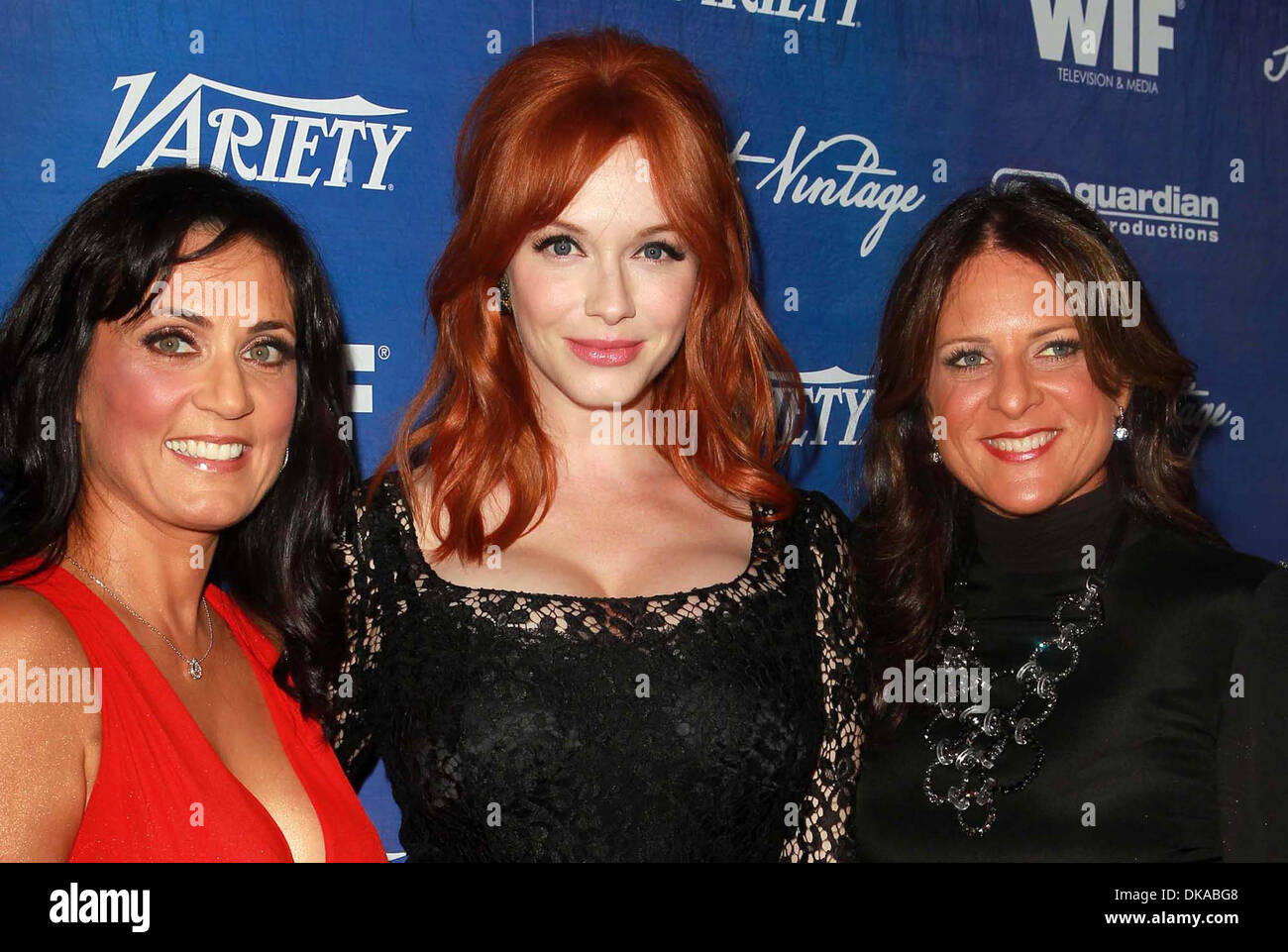 Danica Krislovich Christina Hendricks Cathy Schulman Variety And Women ...