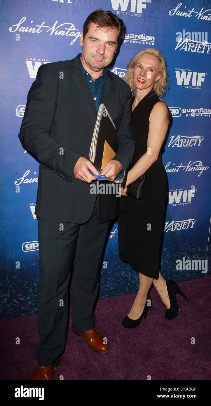 Brendan Coyle and Guest Variety And Women In Film Pre-EMMY Event ...