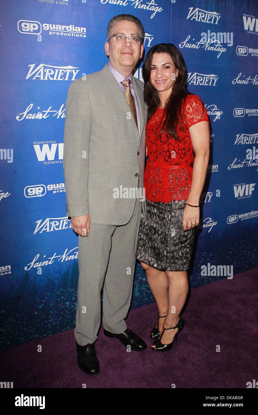 Bill Prady and Guest Variety And Women In Film Pre-EMMY Event Presented ...