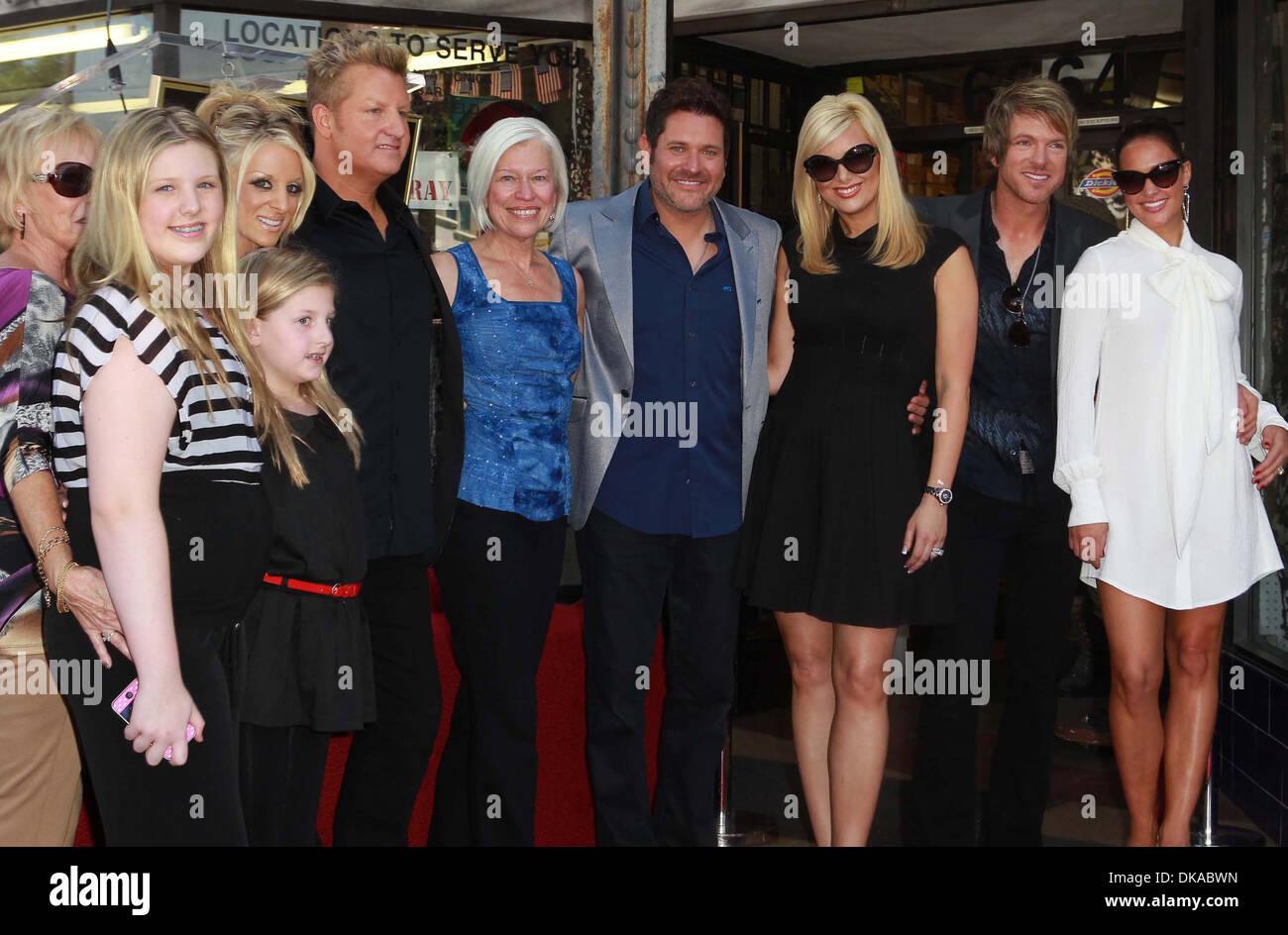 Gary levox jay demarcus family hi-res stock photography and images - Alamy