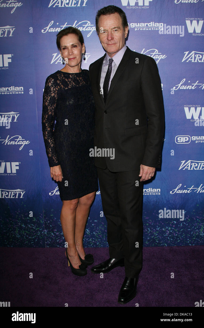 Bryan Cranston and Robin Dearden Variety And Women In Film Pre-EMMY ...