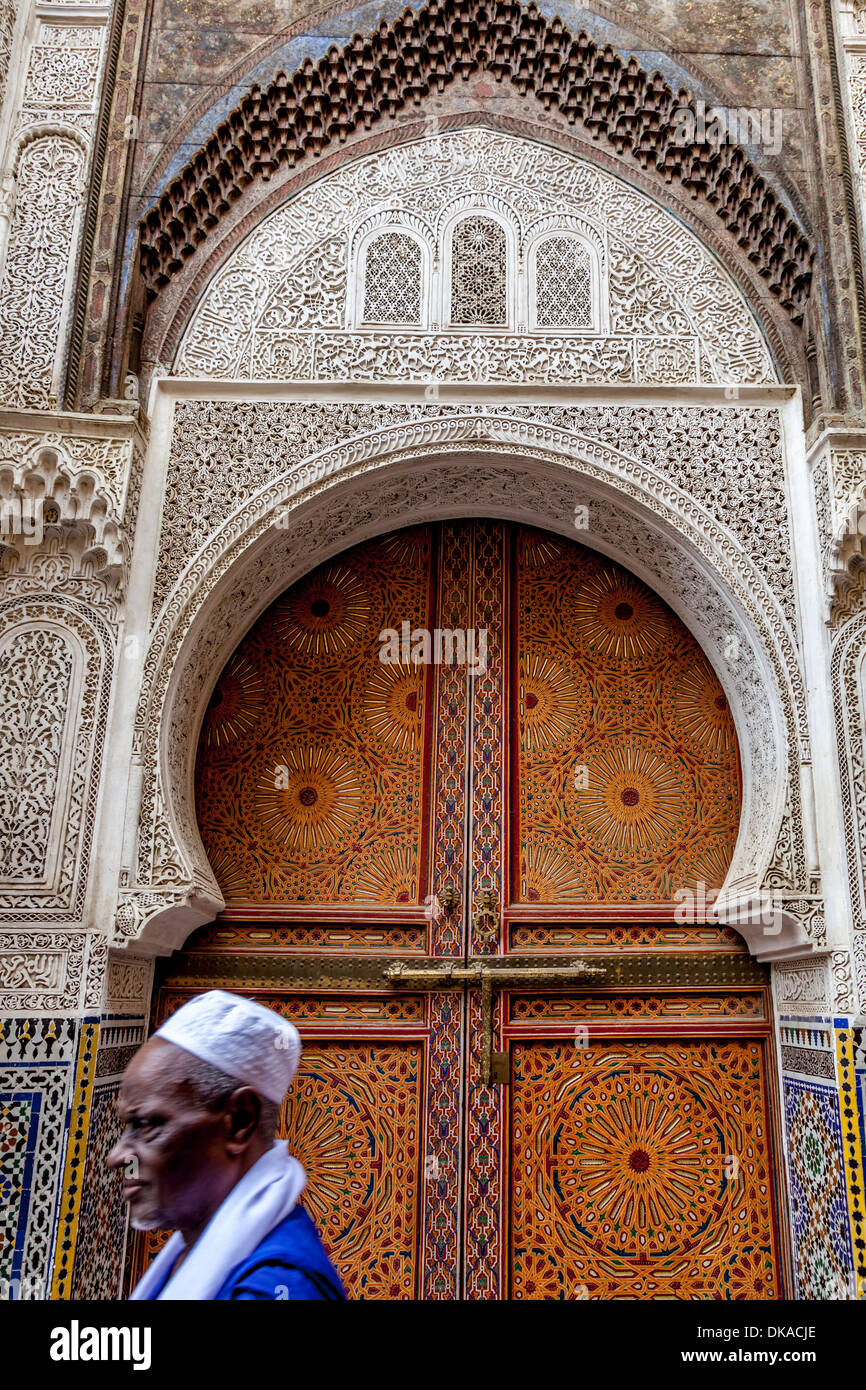 Beautiful Architecture, The Medina, Fez, Morocco Stock Photo - Alamy