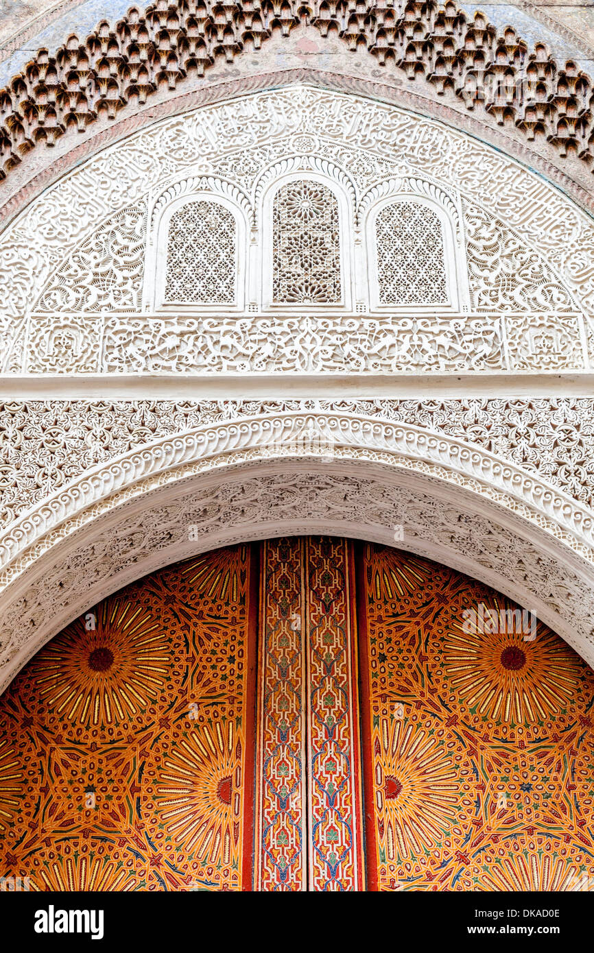 Beautiful Architecture, The Medina, Fez, Morocco Stock Photo - Alamy