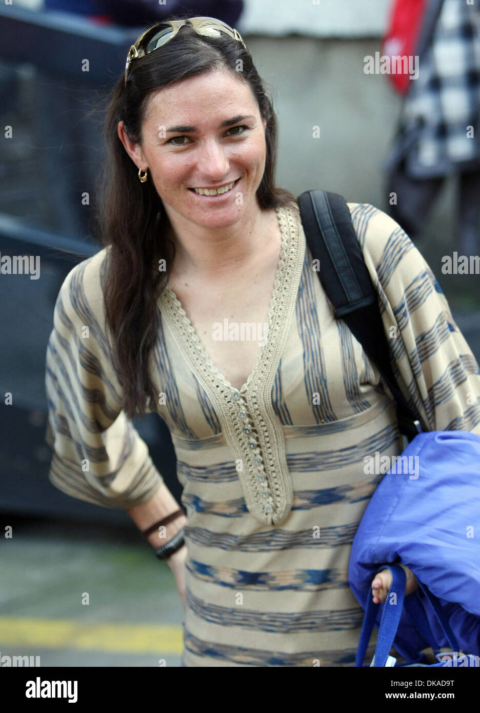Sarah Storey at the ITV studios London, England - 18.09.12 Stock Photo ...