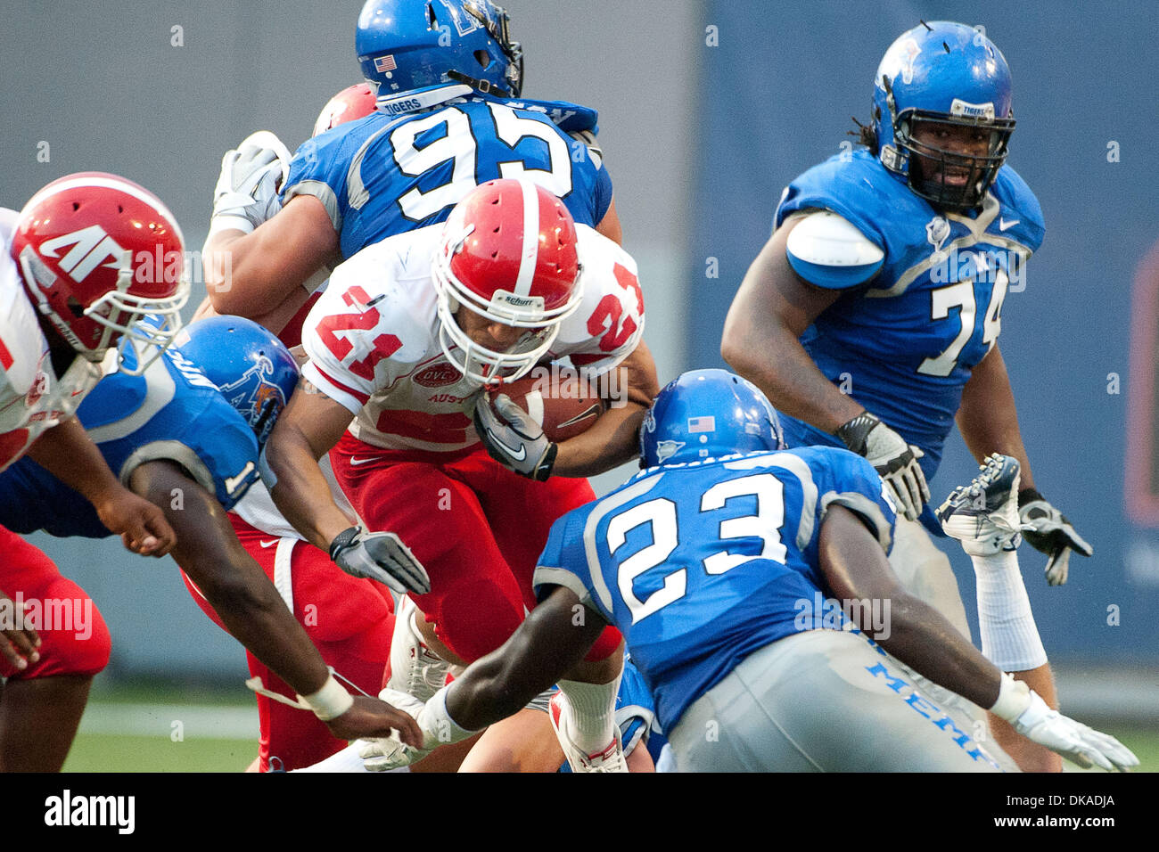 Sept. 17, 2011 - Memphis, Tennessee, United States - Austin Peay ...