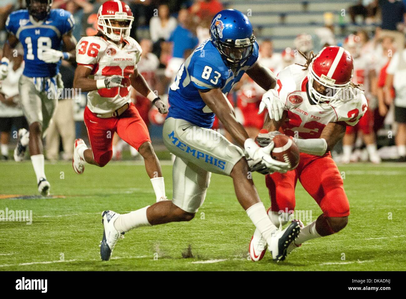 Sept. 17, 2011 - Memphis, Tennessee, United States - Memphis Tigers ...