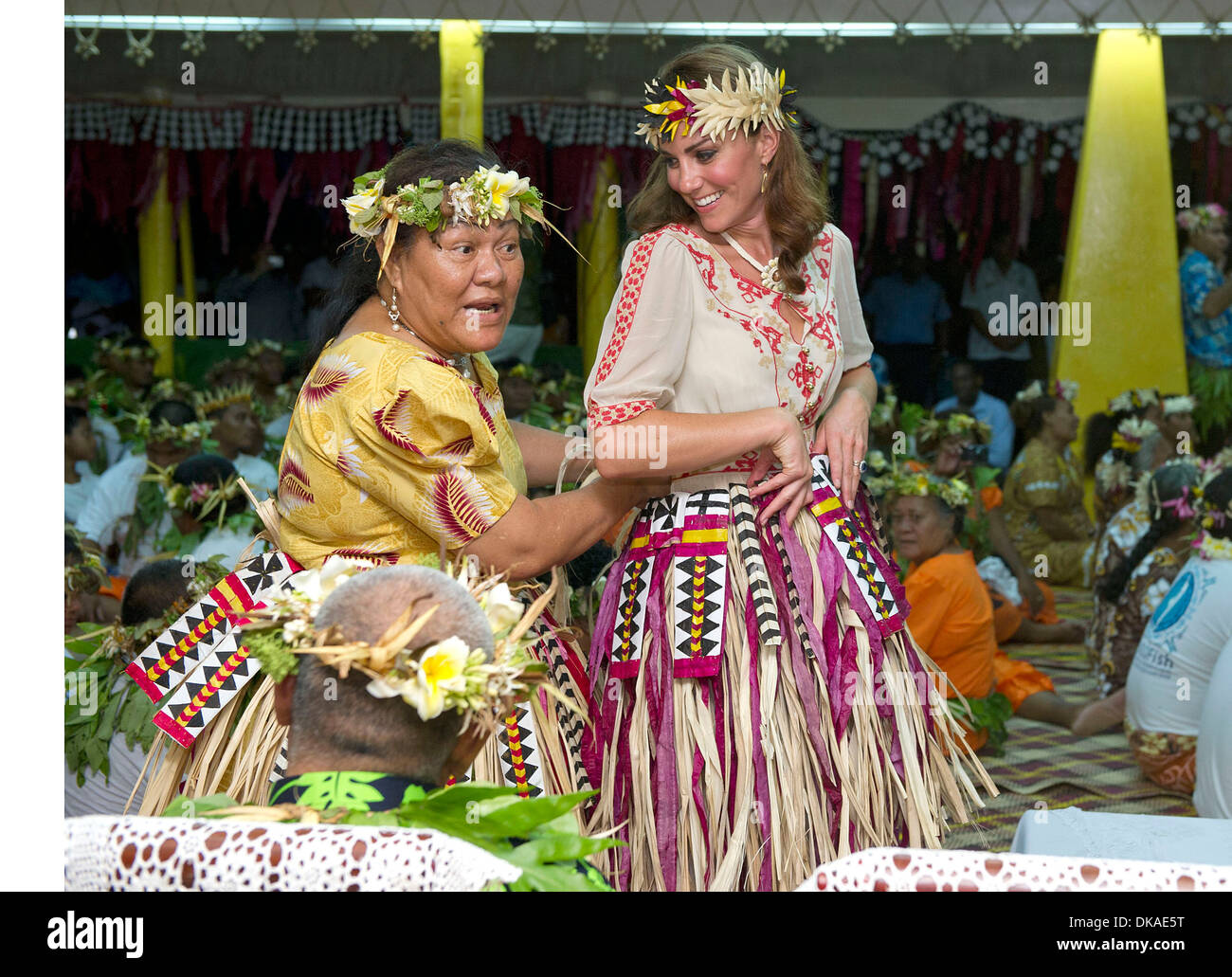Catherine Duchess of Cambridge aka Kate Middleton dances with the ...