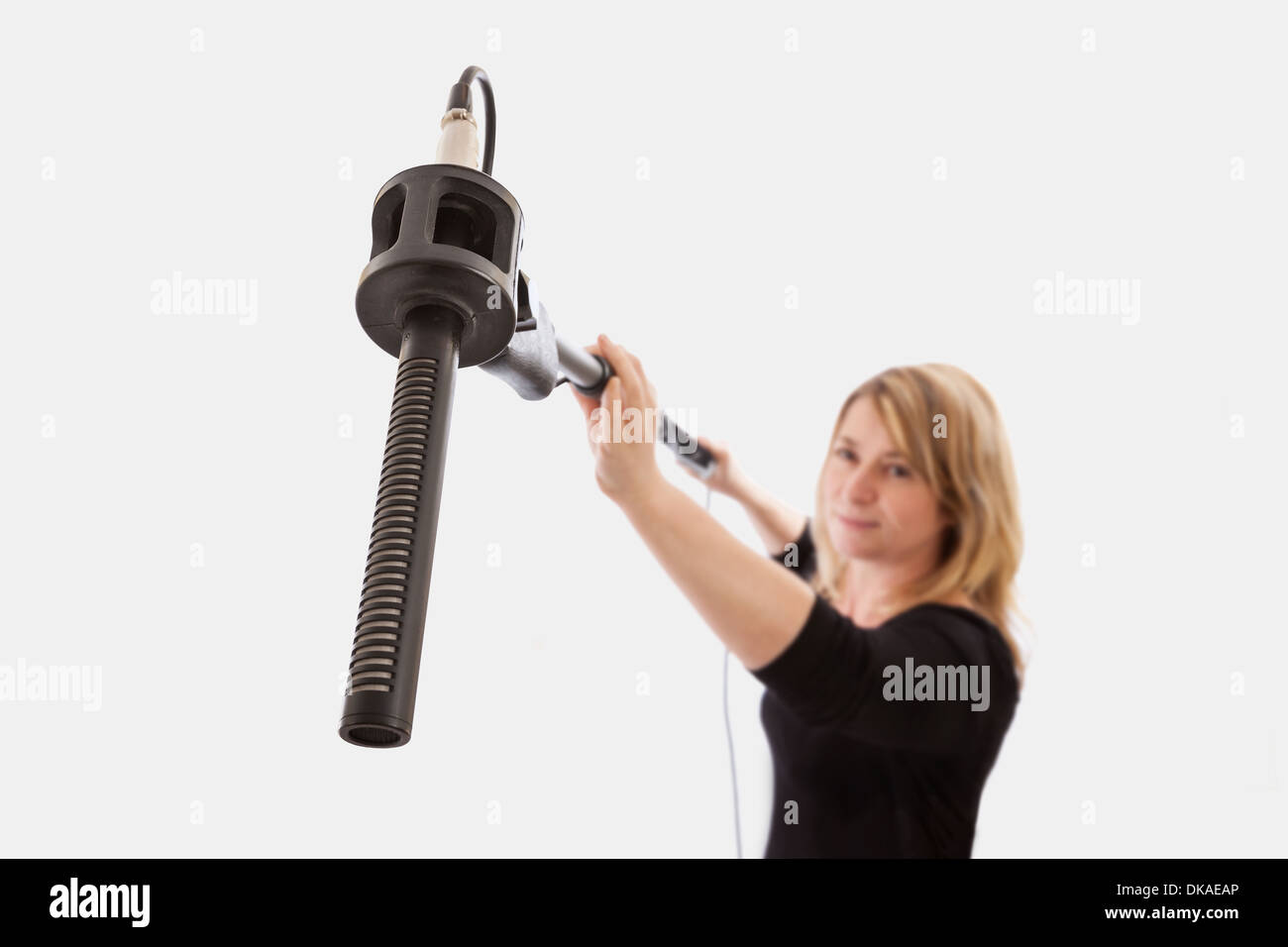 Boom operator hi-res stock photography and images - Alamy