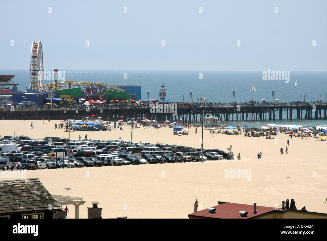 The Santa Monica Pier is one of the most important sights and the ...