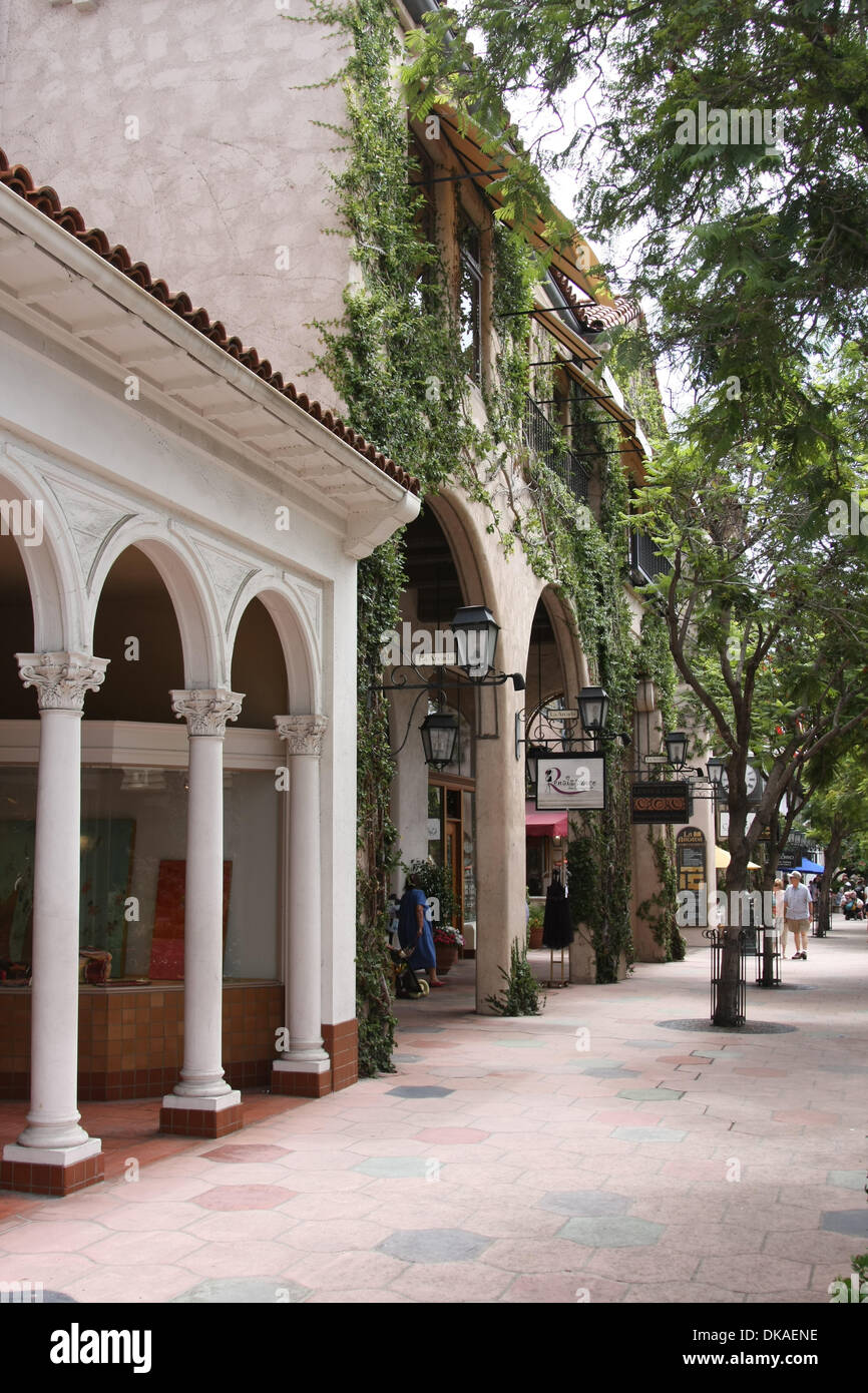The State Street on both sides is lined by numerous stores, shops and ...