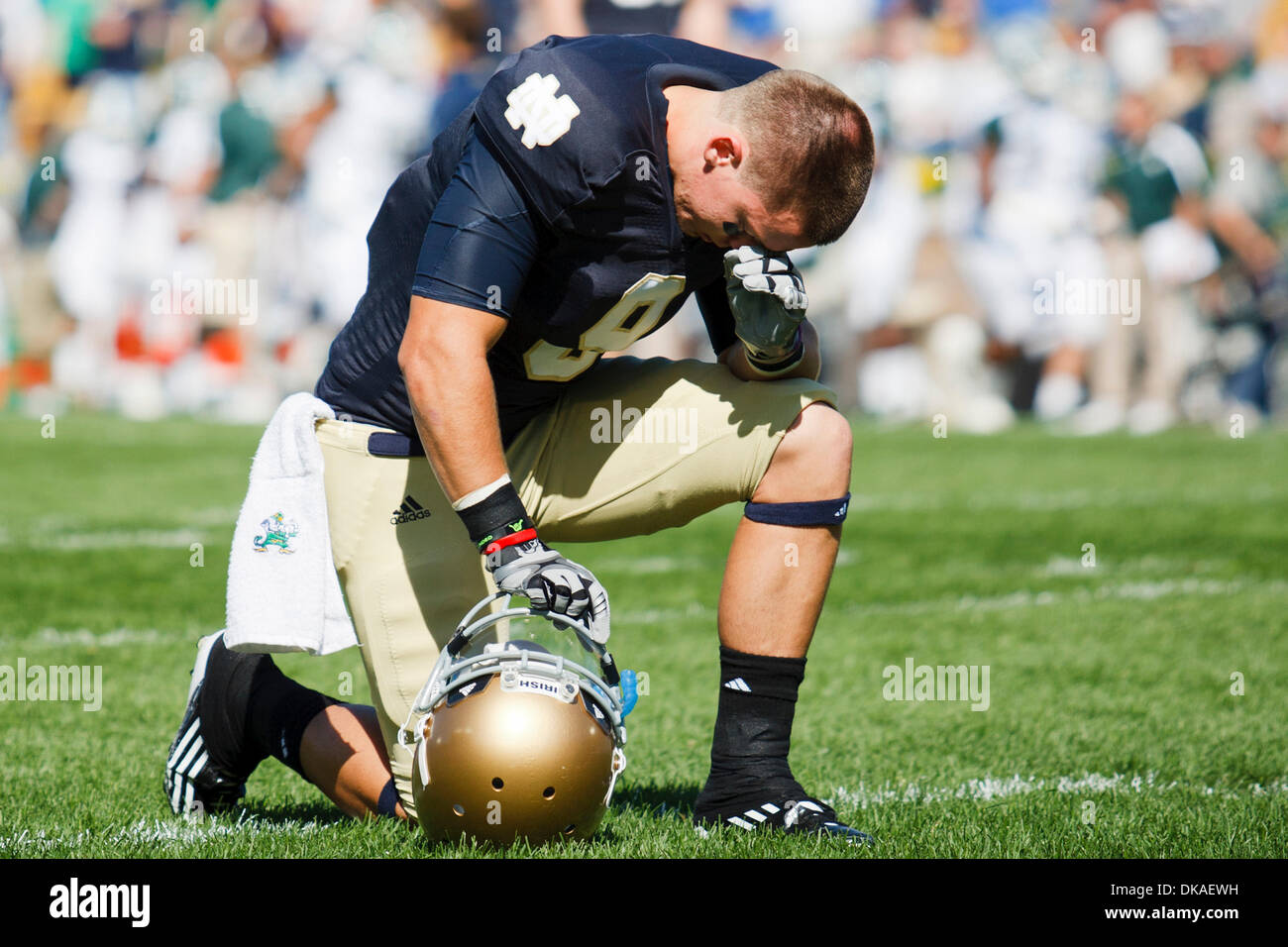 Sept. 17, 2011 - South Bend, Indiana, U.S - Notre Dame wide receiver ...