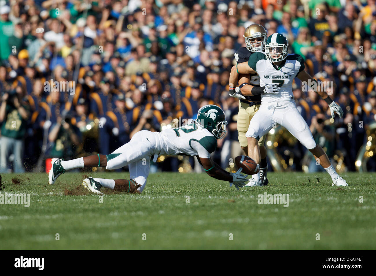 Sept. 17, 2011 - South Bend, Indiana, U.S - Michigan State wide ...
