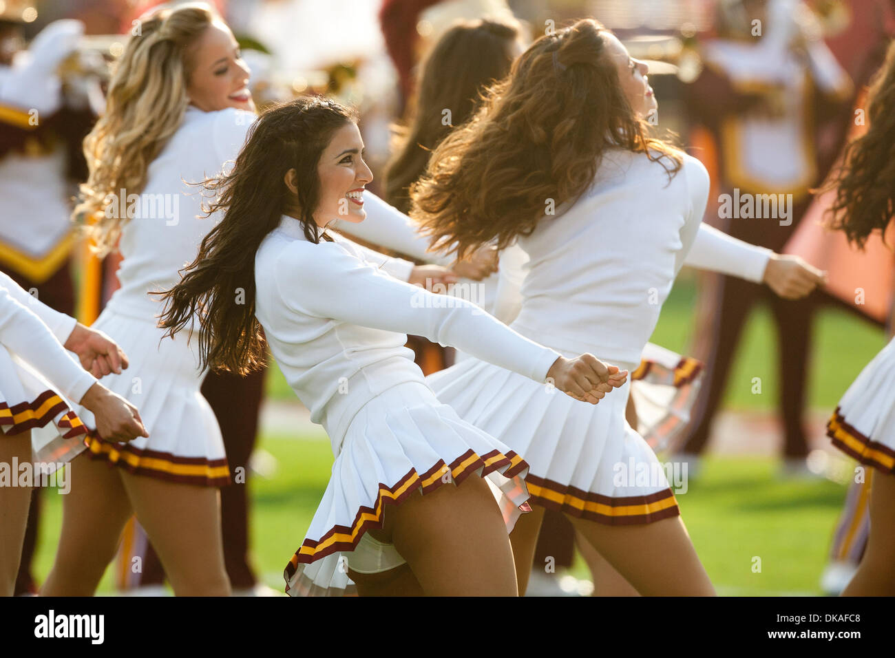 Sept. 17, 2011 - Los Angeles, California, U.S - The USC Song Girls ...