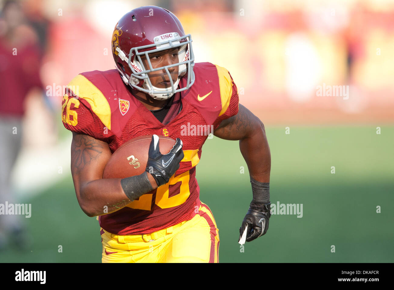 Sept. 17, 2011 - Los Angeles, California, U.S - USC Trojans running ...