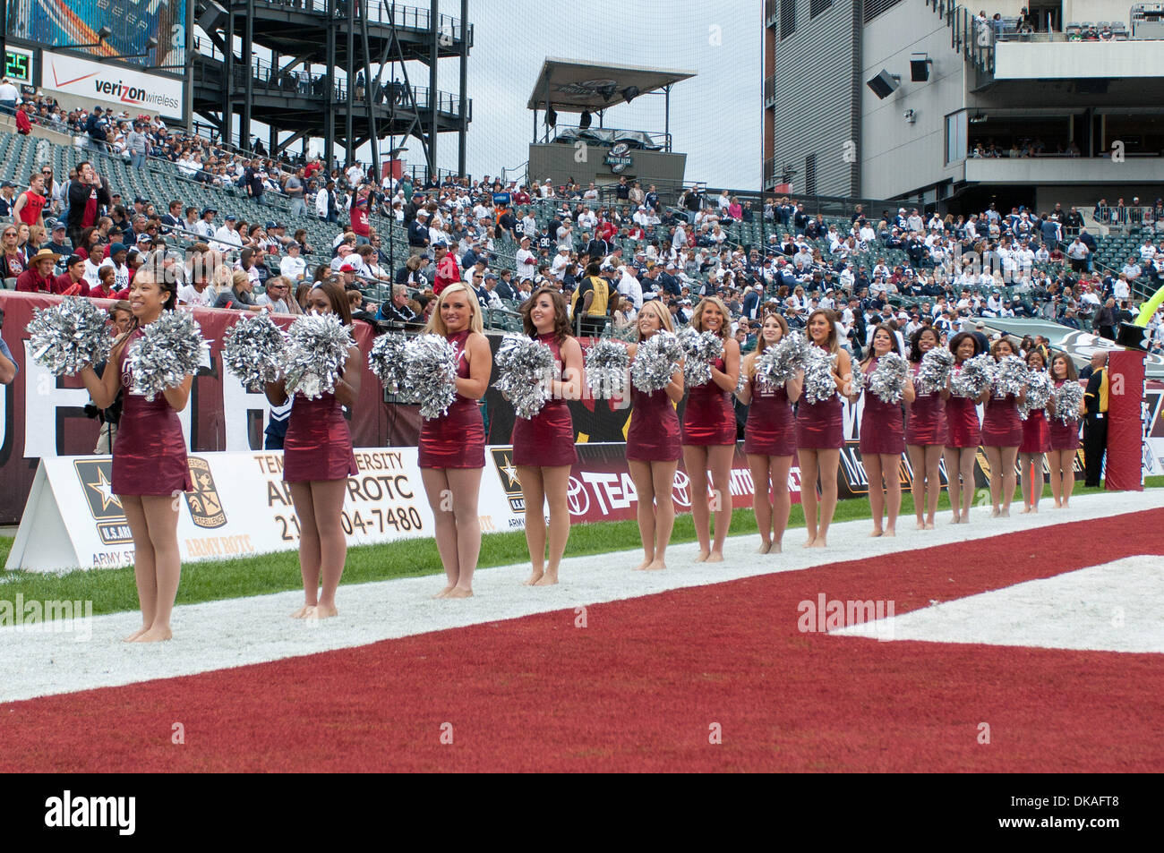 Sept. 17, 2011 - Philadelphia, Pennsylvania, U.S - The Temple dance ...