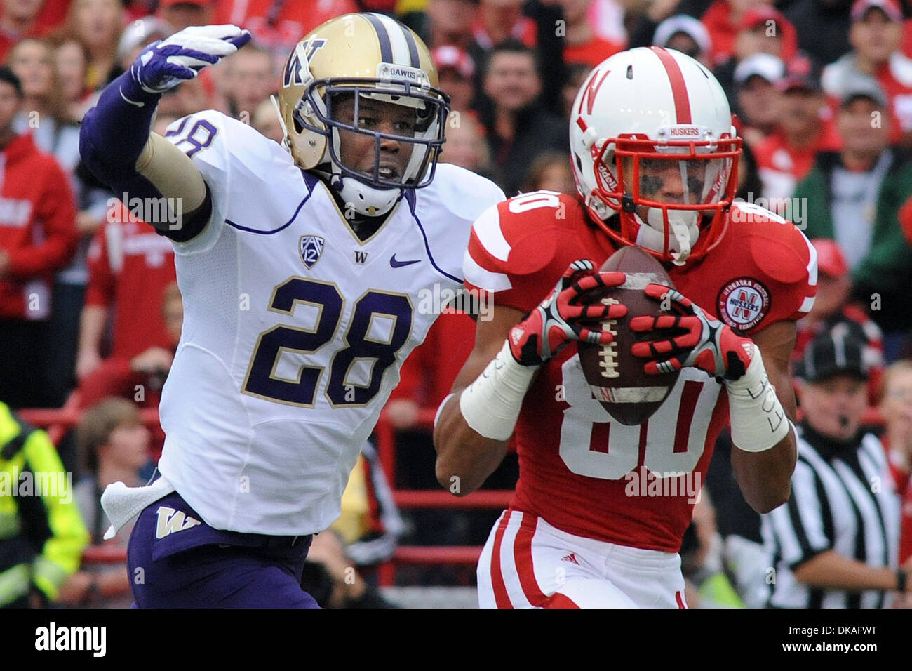 Sept. 17, 2011 - Lincoln, Nebraska, U.S - Nebraska wide receiver Kenny ...