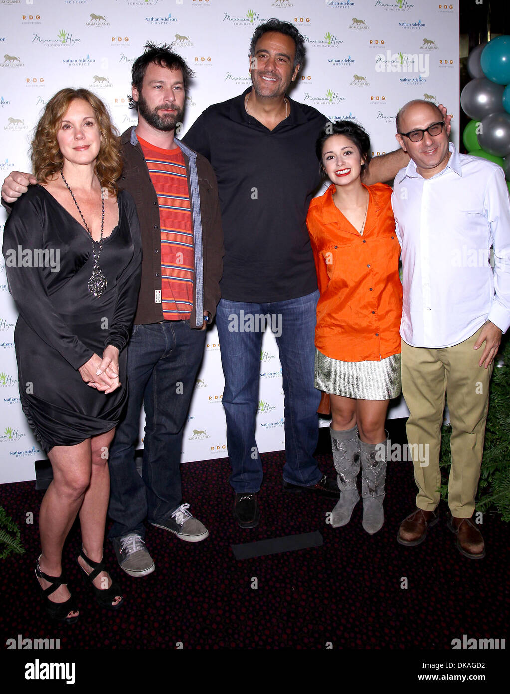 Elizabeth Perkins Jon Dore Brad Garrett Stephanie Hunt and Willie ...