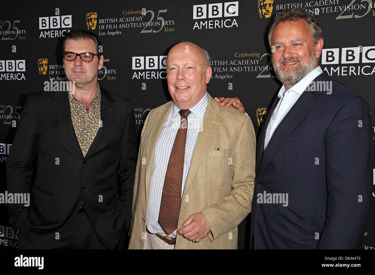 Brendan Coyle Julian Fellowes and Hugh Bonneville BAFTA Los Angeles TV ...