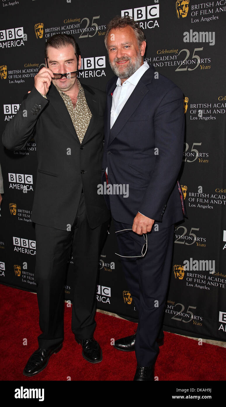 Brendan Coyle and Hugh Bonneville BAFTA Los Angeles TV Tea 2012 ...
