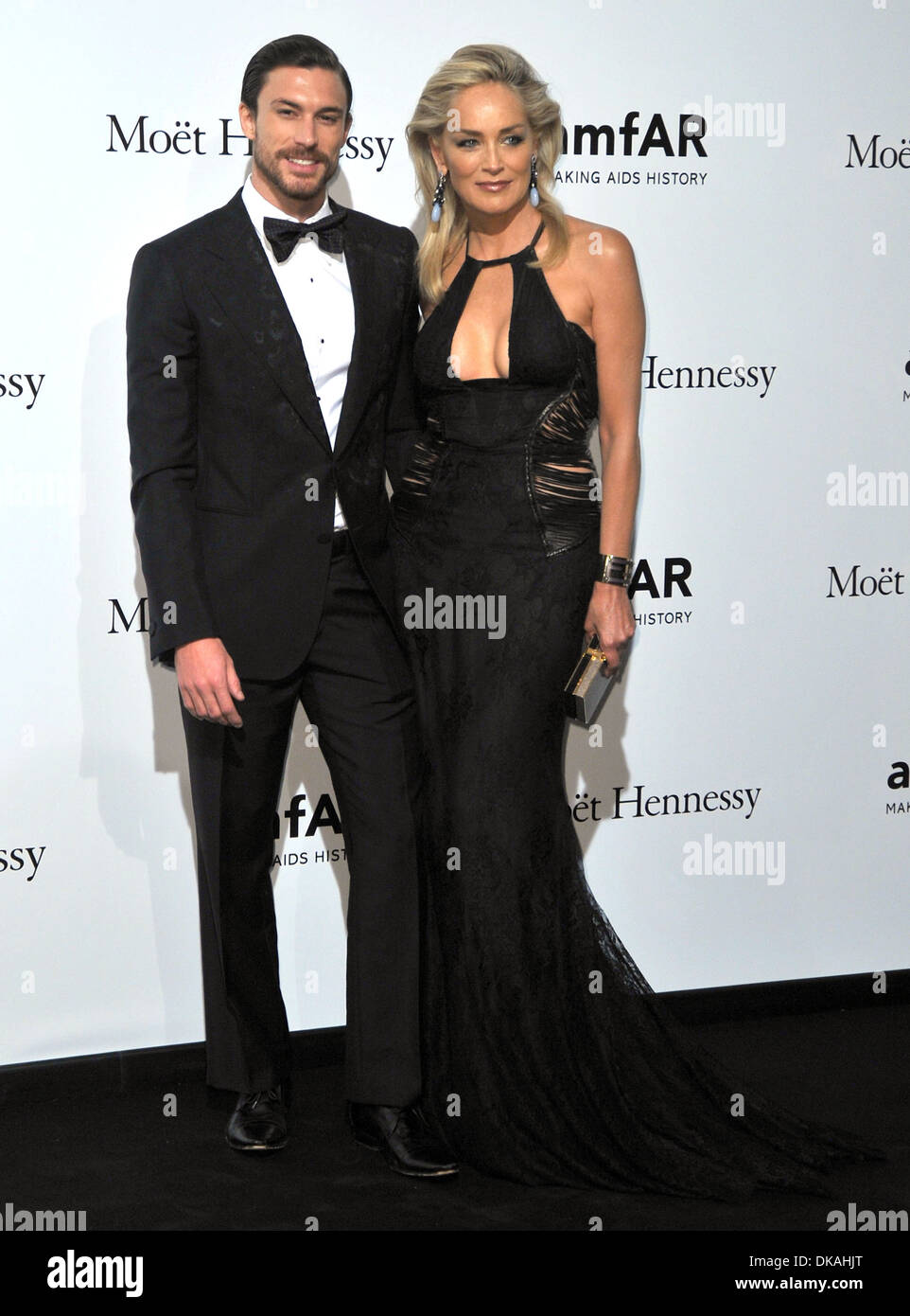 Martin Mica and Sharon Stone Milan Fashion Week Spring/Summer 2013 ...