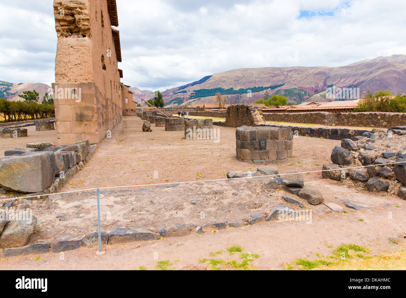 Raqchi, Inca archaeological site in Cusco, Peru (Ruin of Temple of ...