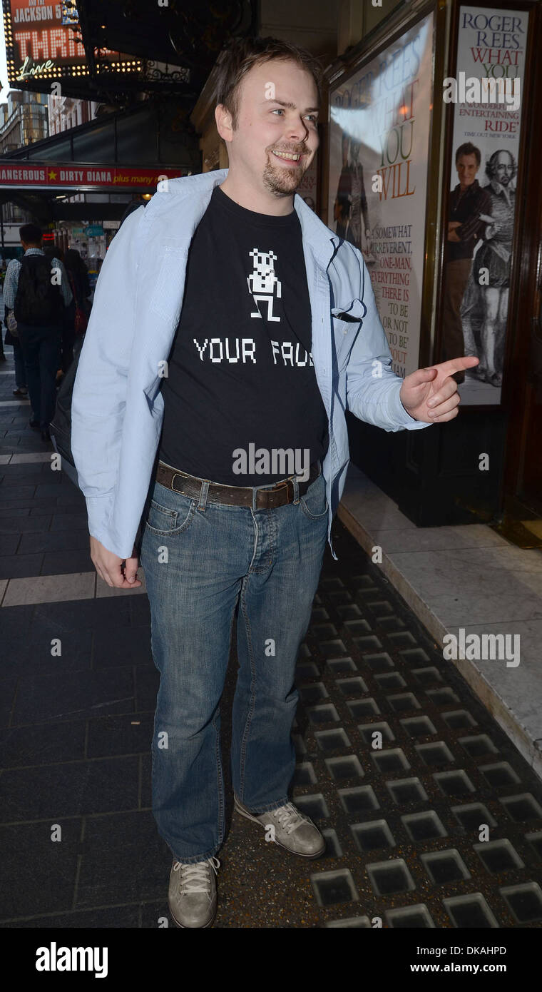 Stuart Ashen Press Launch for 'What You Will' at Apollo Theatre London ...