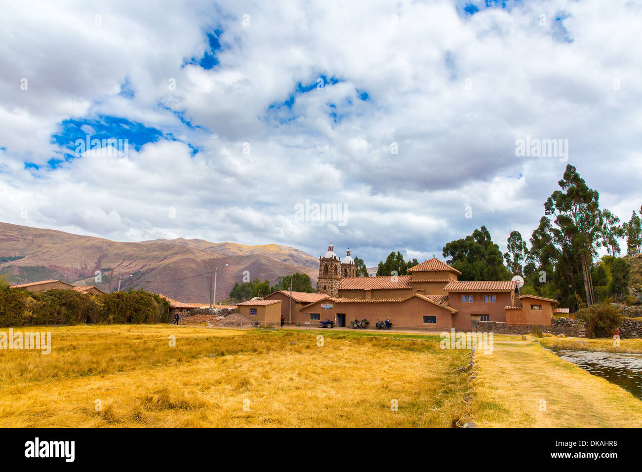 Raqchi, Inca archaeological site in Cusco, Peru (Ruin of Temple of ...