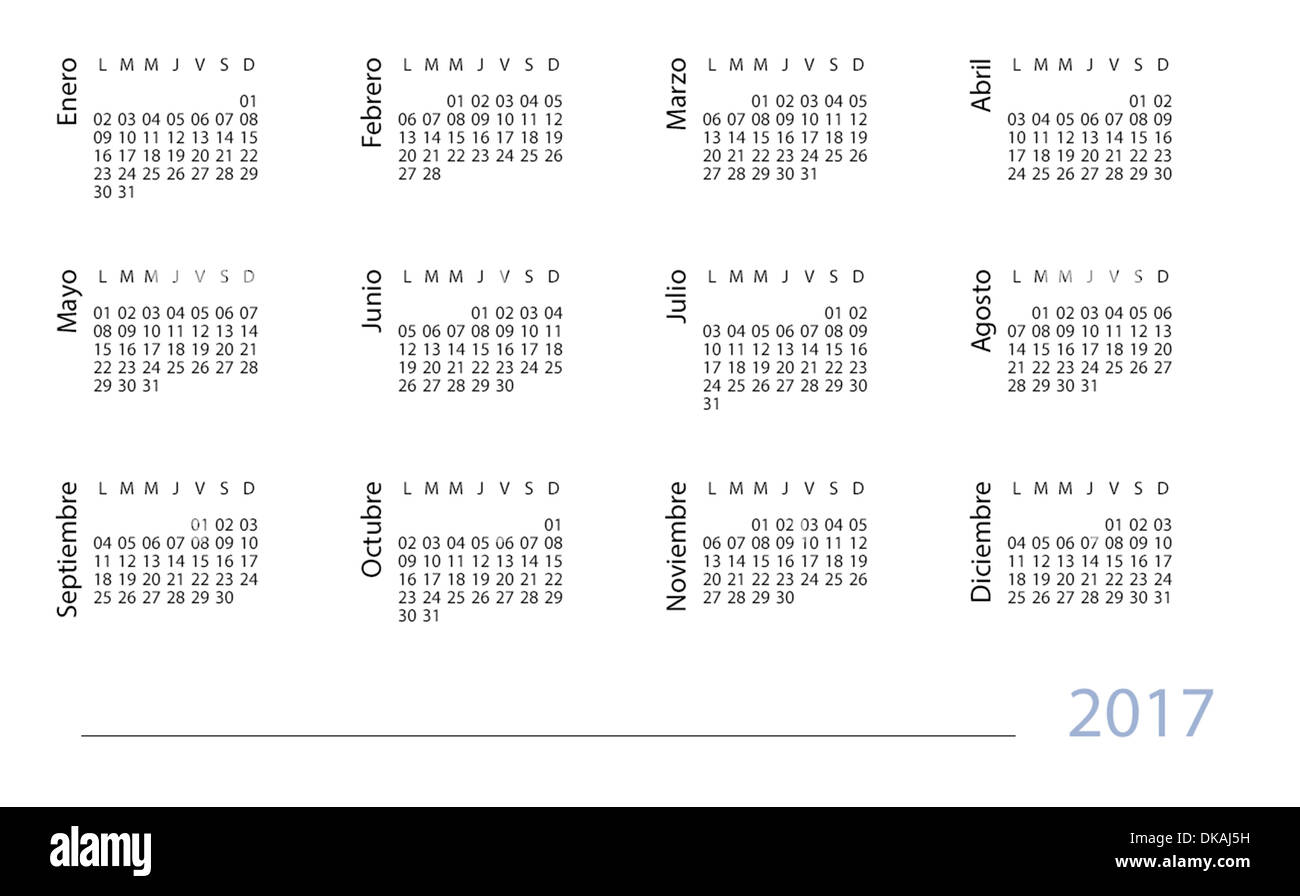 calendar on a white background Stock Photo - Alamy