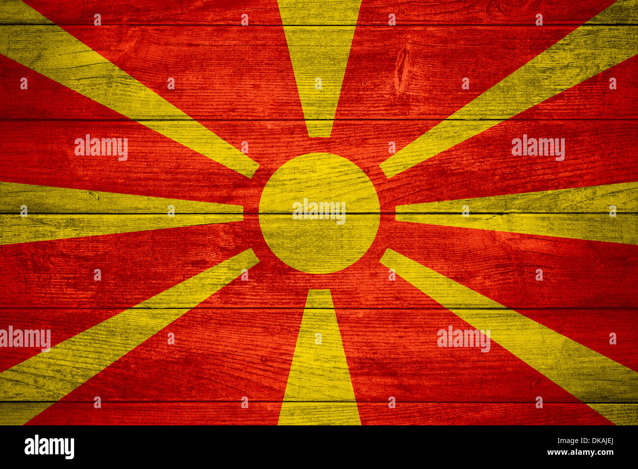 Macedonian flag hi-res stock photography and images - Alamy
