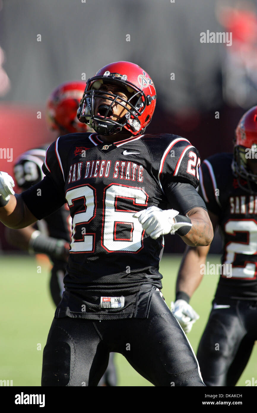 Sept. 18, 2011 - San Diego, California, U.S - San Diego State DB Marcus ...