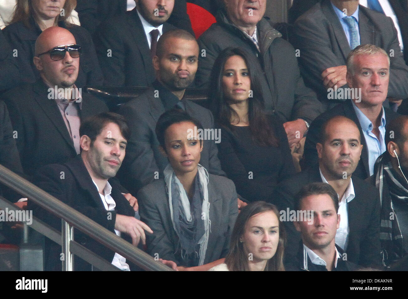Tony Parker Axelle Jalil Lespert Sonia Rolland DJ Cut Killer and Didier ...