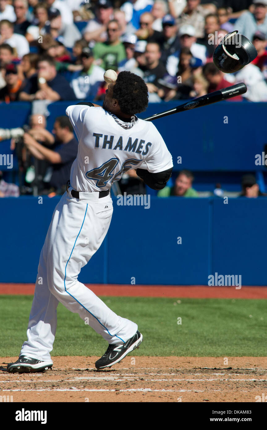 Sept. 18, 2011 - Toronto, Ontario, Canada - Toronto Blue Jays left ...