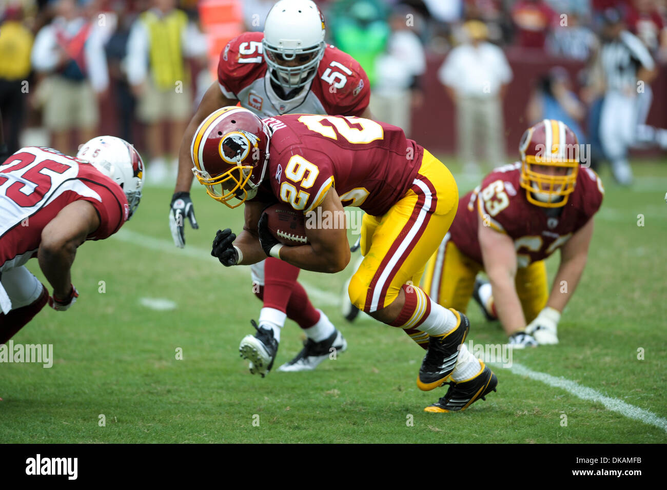 Sep. 18, 2011 - Landover, Maryland, United States of America - NFL game ...