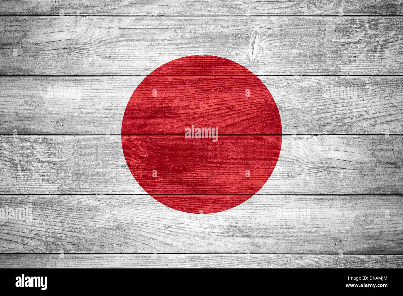 flag of Japan or Japanese banner on wooden background Stock Photo - Alamy