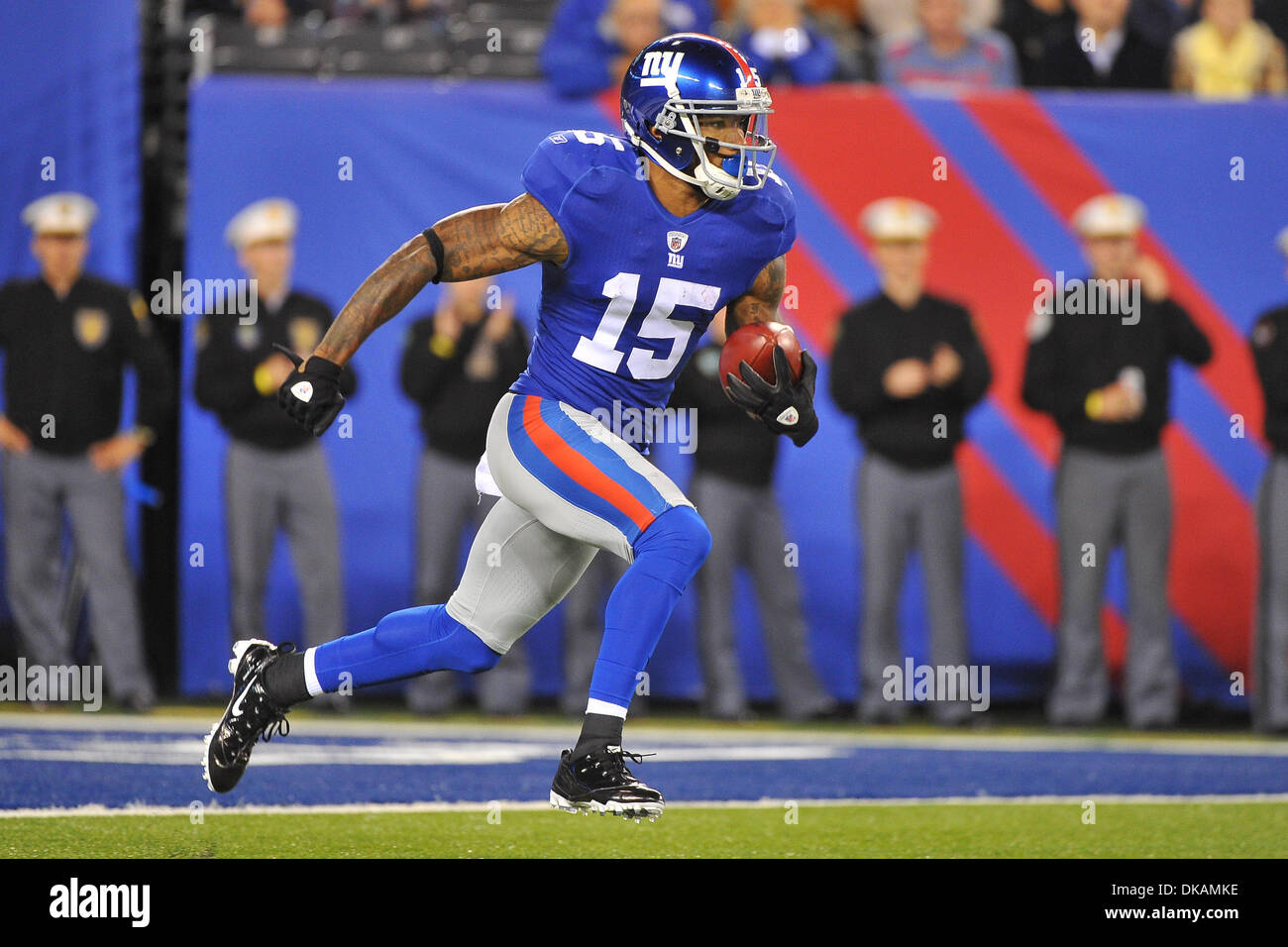 Sept. 19, 2011 - East Rutherford, New Jersey, U.S - New York Giants ...