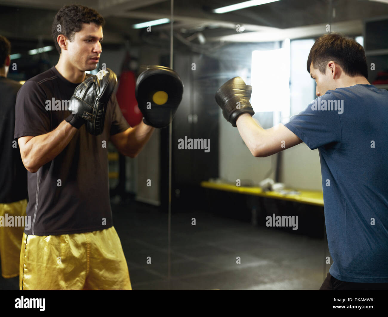 Young Boxing Sparring High Resolution Stock Photography and Images - Alamy