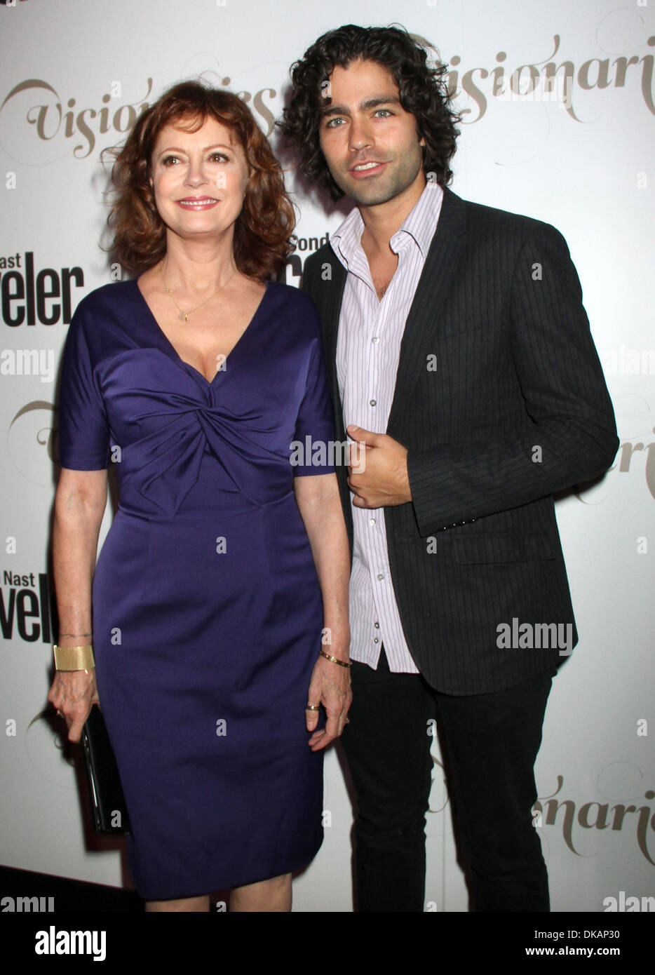 Susan Sarandon Adrian Grenier at Conde Nast Traveler Celebration of ...