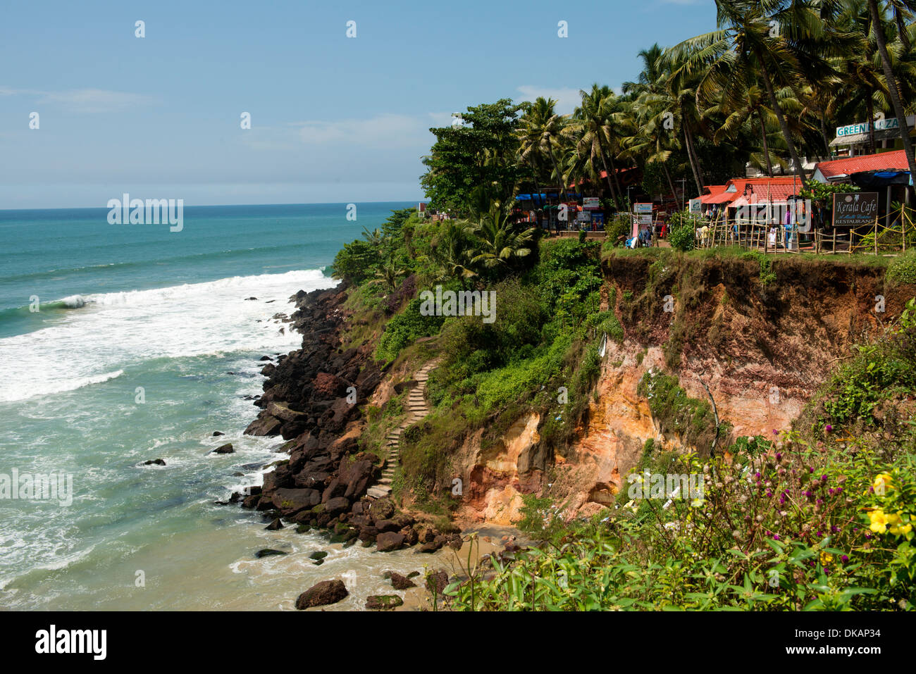 Varkala beach cliff hi-res stock photography and images - Alamy Varkala beach cliff hi-res stock photography and images - Alamy