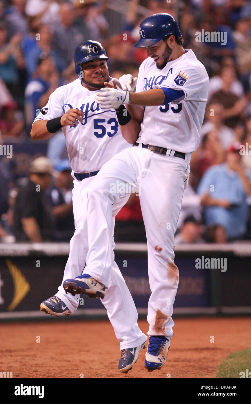 Sept. 20, 2011 - Kansas City, Missouri, U.S - Kansas City Royals first ...