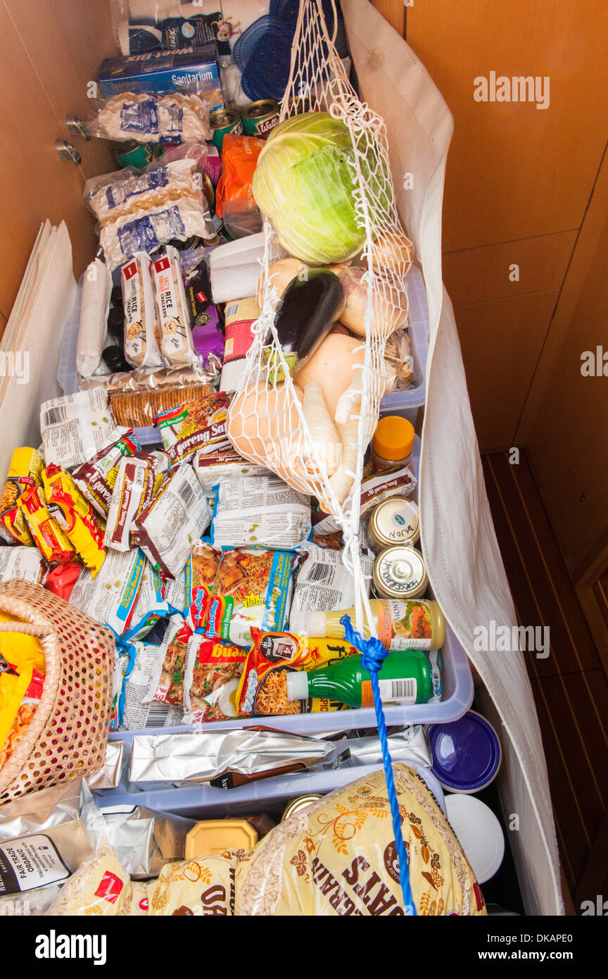 Food storage on yacht hi-res stock photography and images - Alamy