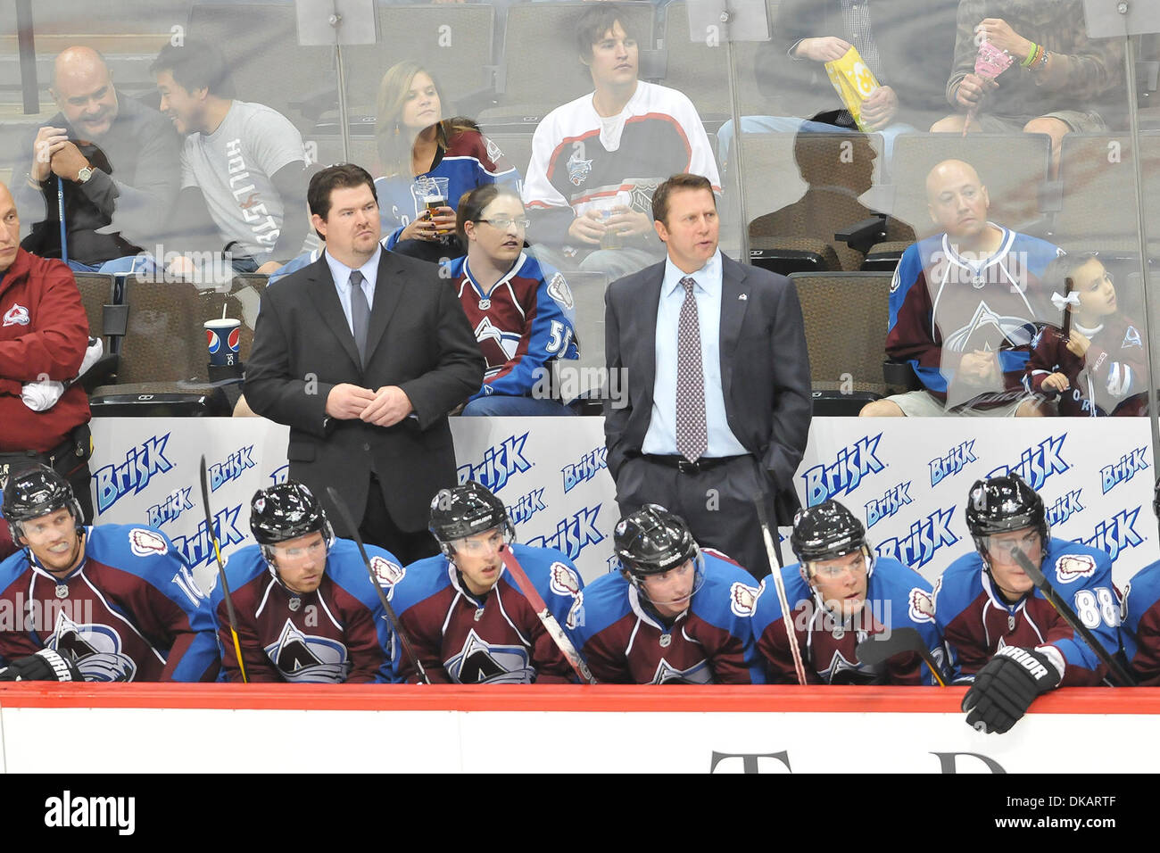 Colorado avalanche adam deadmarsh hi-res stock photography and images ...