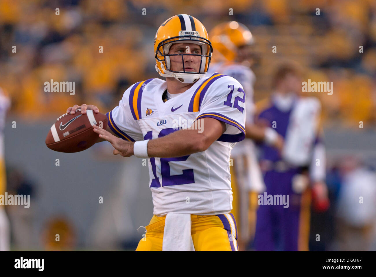 Sept. 24, 2011 - Morgantown, West Virginia, U.S - LSU Tigers ...